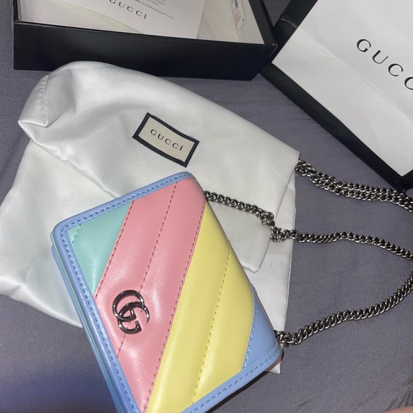 Gucci | Bags | Gucci Gg Marmont Card Case Wallet Limited Edition | Poshmark